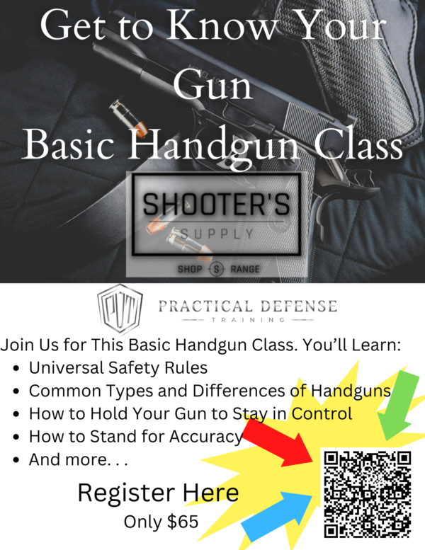 Basic Handgun Class - Shooter's Supply